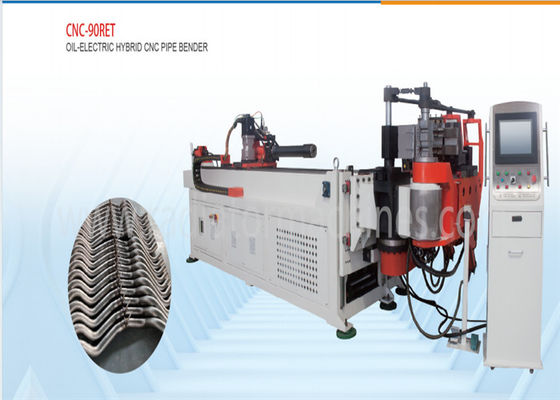 Oil-Electric Hybrid CNC Pipe Bender Auto Bending Machine For High ...