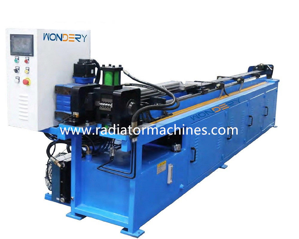 Radiator Copper Aluminum Metal Fin Rolling Forming Making Machine For ...