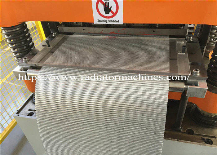 3003 Foil Radiator Fin Machine For 45mm Height With Stable Performance