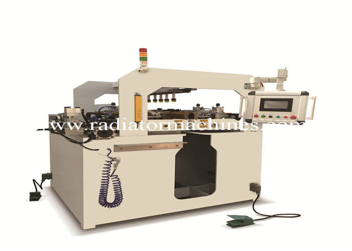 Servo Type Radiator Plastic Tank Crimping / Clinching Machine 30 Cores ...