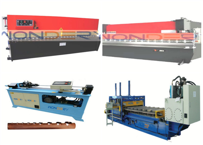 Radiator Aluminum Corrugated Fin Forming Machine Stepless Control