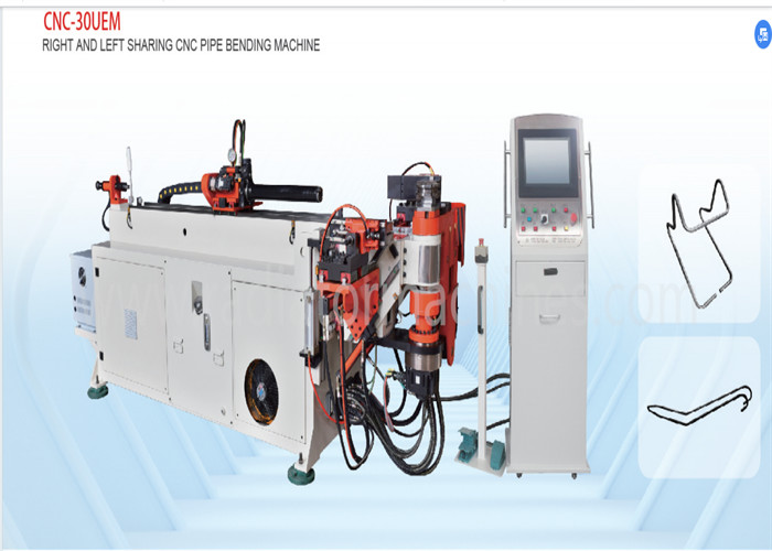 Symmetrical Workpiece CNC Pipe Bending Machine With Left And Right Co ...