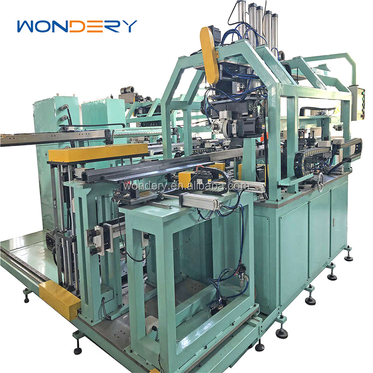 Servo Control Aluminum Radiator Plastic Tank Crimping Machine