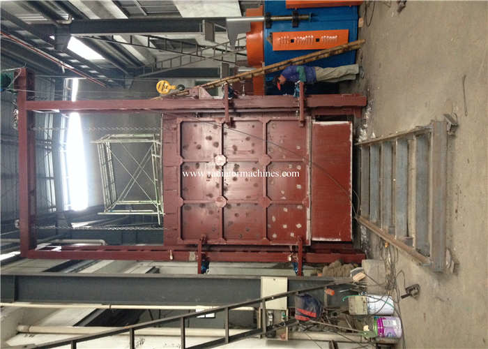 Car Bottom Industrial Bogie Hearth Furnace For Quenching Annealing ...