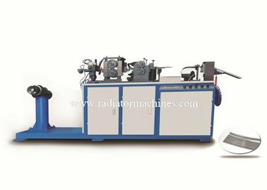 Standard Structure Aluminum Radiator Fin Machine 32mm Wavy Fin