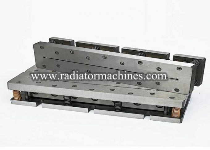 Fast Speed 120 SPM Fin Making Machine Stamping Lanced Offset Fin 500 Mm ...