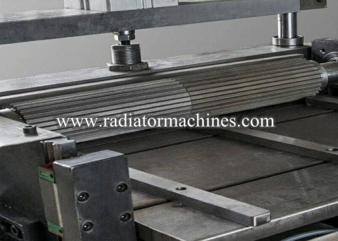 Multiple Coil Radiator Manufacturing Machinery , Radiator Fin Forming ...