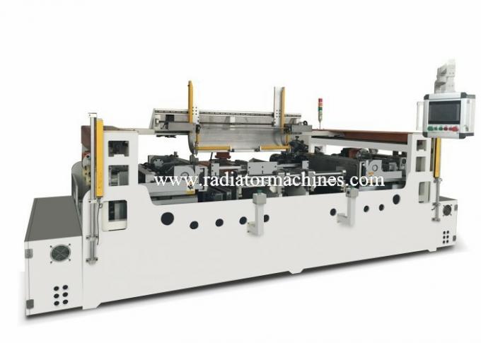 Auto Aluminum Radiator Core Builder Machine Pneumatic Semi Automatic 1 Row