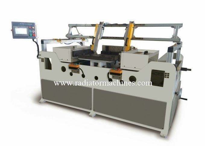 Long Working Life 5 Row Radiator Core Builder Machine With Tube ...